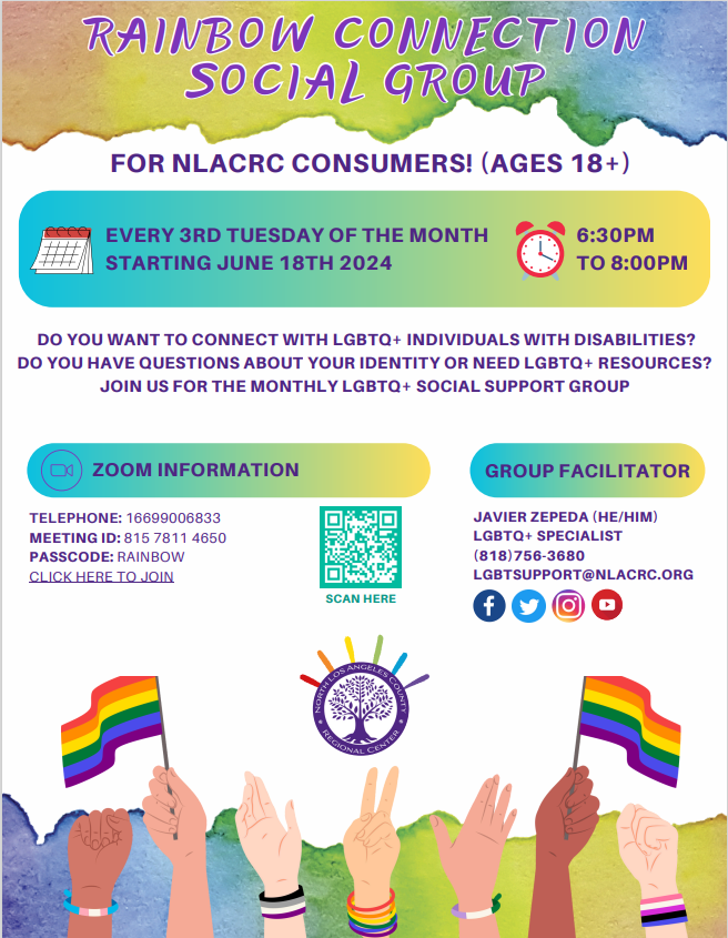 Rainbow Connection Social Group - North Los Angeles CountyNorth Los ...