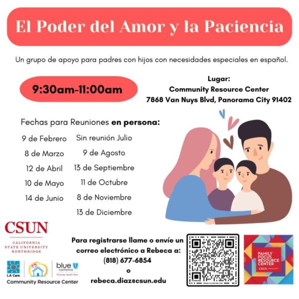 El Poder del Amor y la Paciencia-Support Group In-Person (FFRC) - North ...