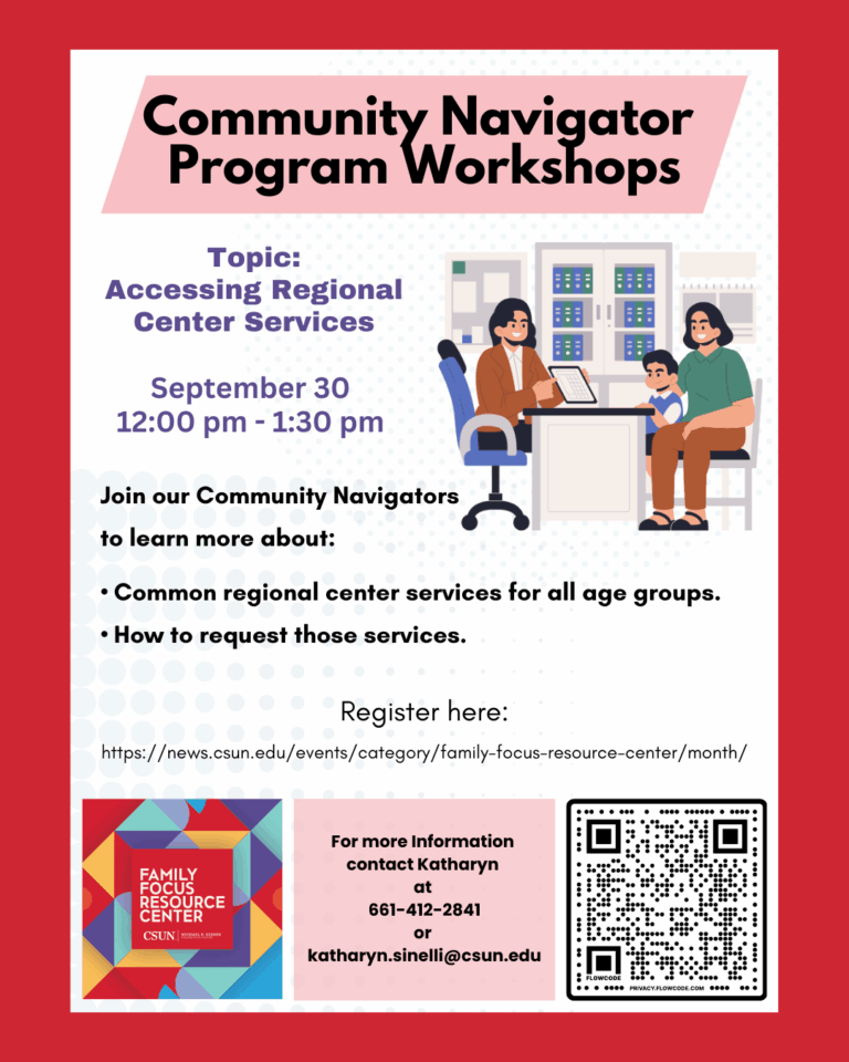 🎉 Community Navigator Program Workshop – Accessing Regional Center ...
